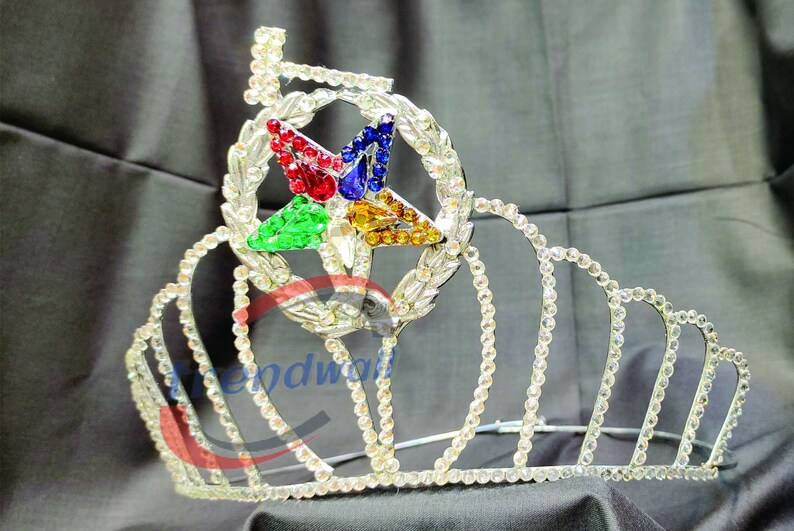 Masonic Freemason Grand Worthy Matron OES Tall Crown Beautiful Tyle ...