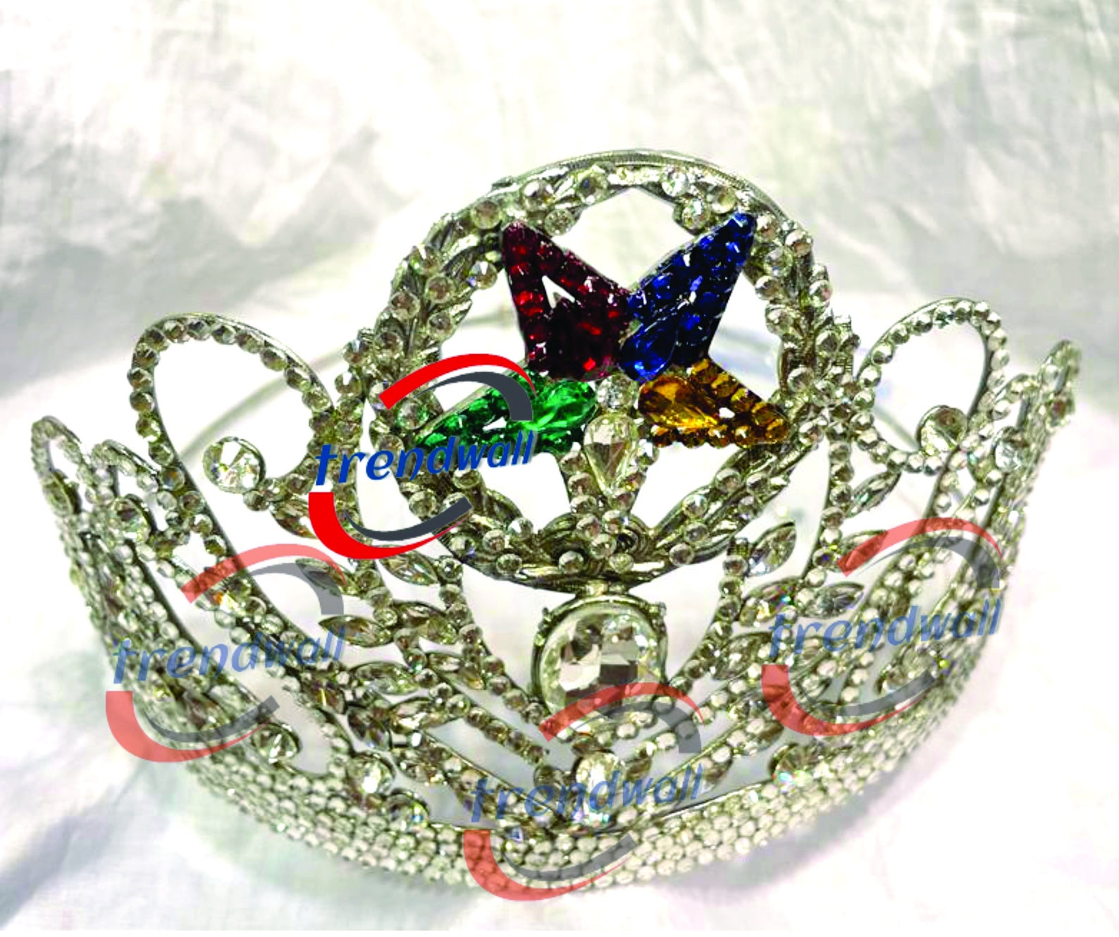 Masonic OES Grand Worthy Matron Crown Big Style in Silver Tone - Etsy