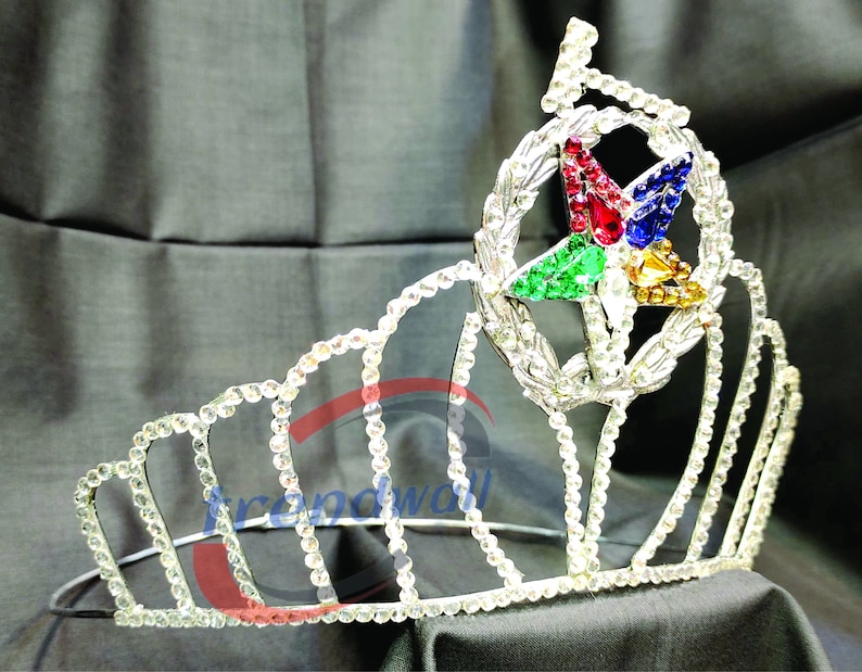 Masonic Freemason Grand Worthy Matron OES Tall Crown Beautiful Tyle ...