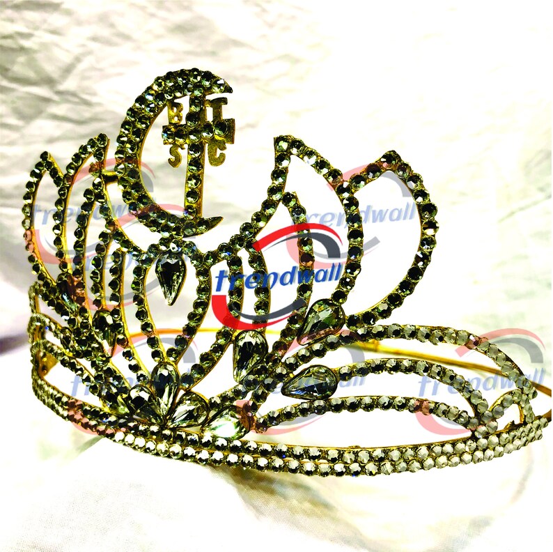 Masonic Knight Templar BTSC Crown in Gold Tone With Rhinestone - Etsy