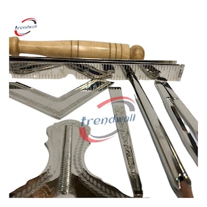 Masonic Freemason Working Tools Full Size Metal Brass Made Best Quality ...