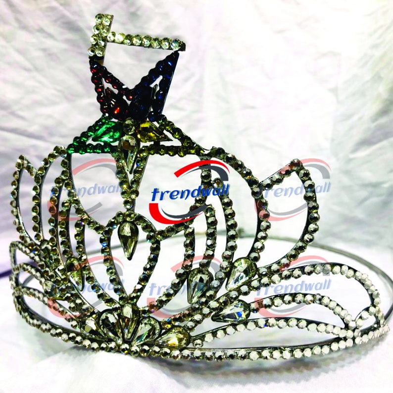 OES Freemason Grand Matron Masonic Crown Silver Tone With - Etsy
