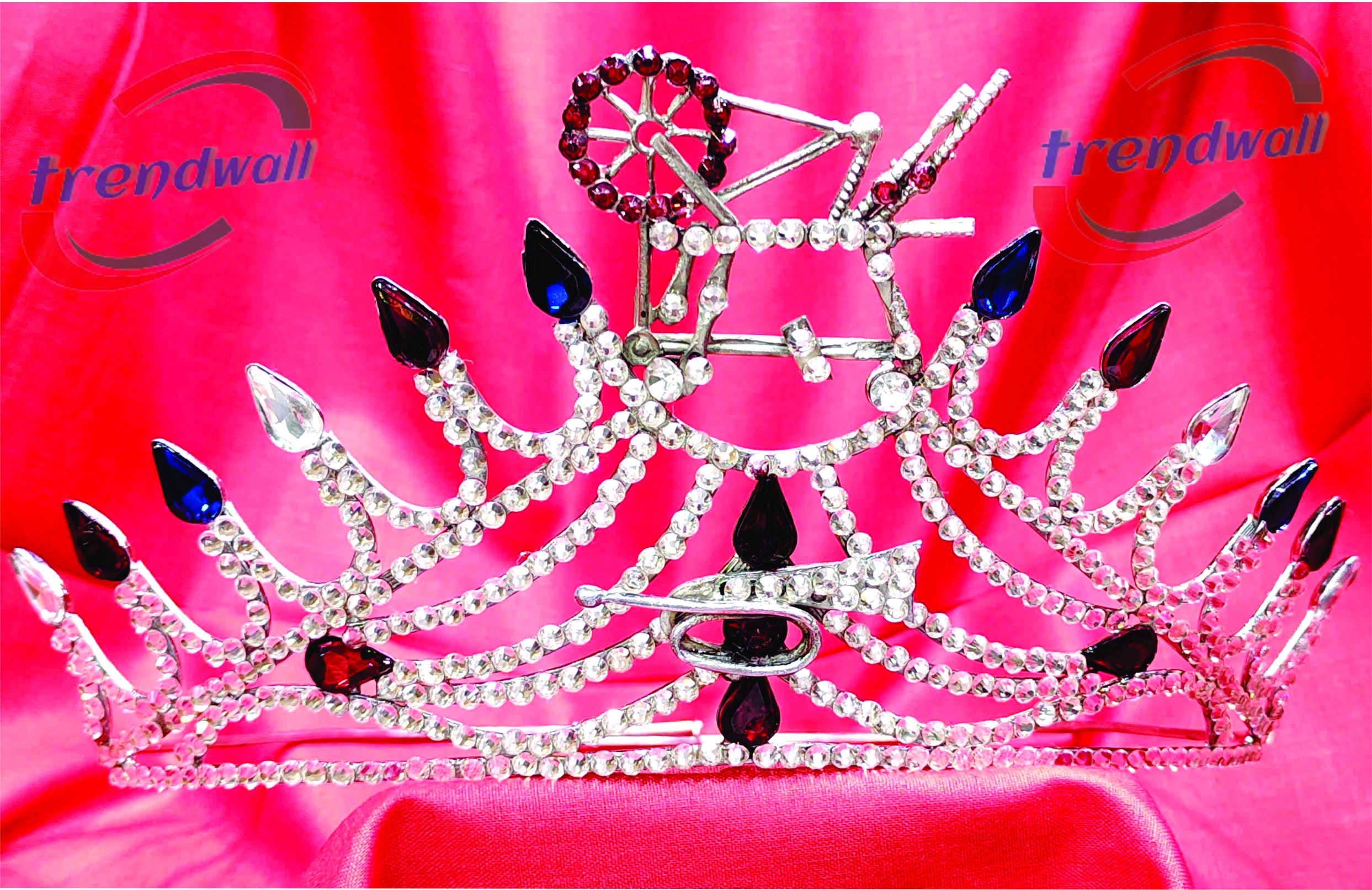 Heroines of Jericho Crown in Silver Tone Decorated With - Etsy
