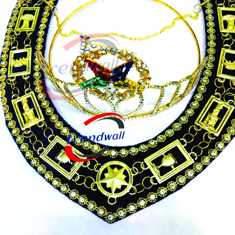 Masonic Grand Past Matron OES Crown & Masonic OES Blue Lodge - Etsy