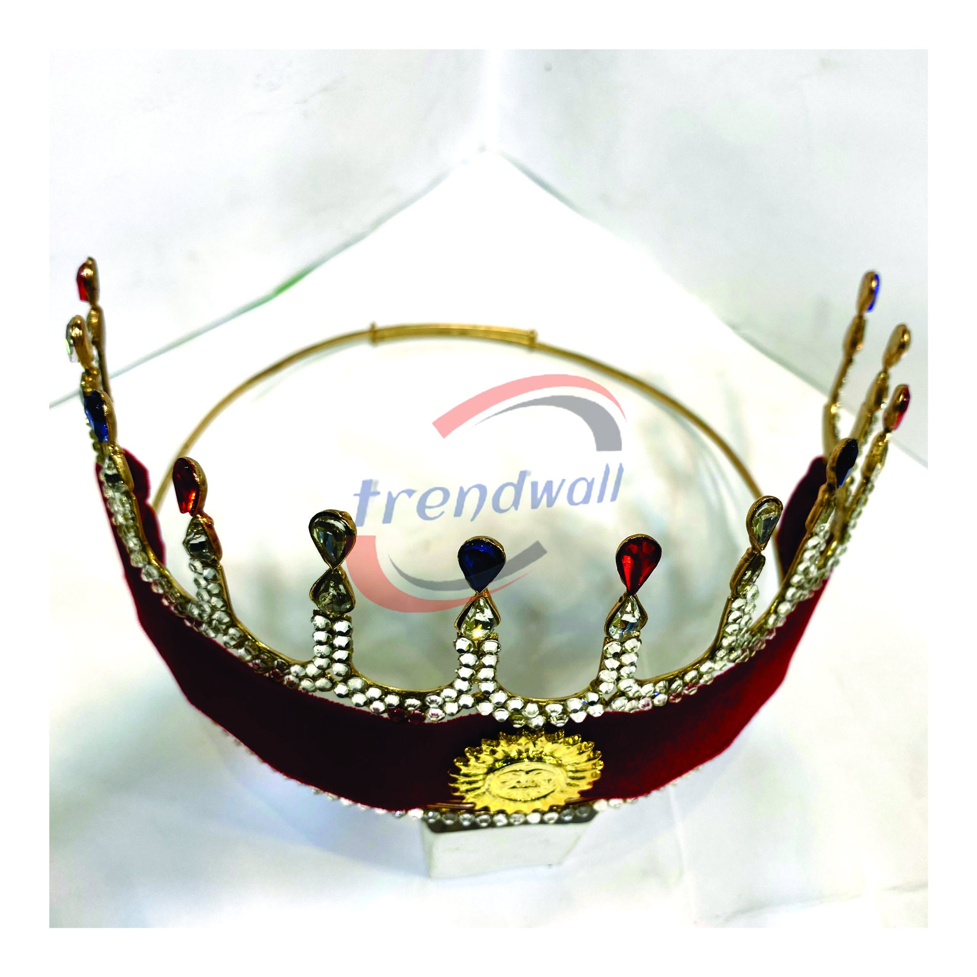 Refluent Sun Crown Masonic HOJ Refluent Sun Crown Red Ribbon - Etsy