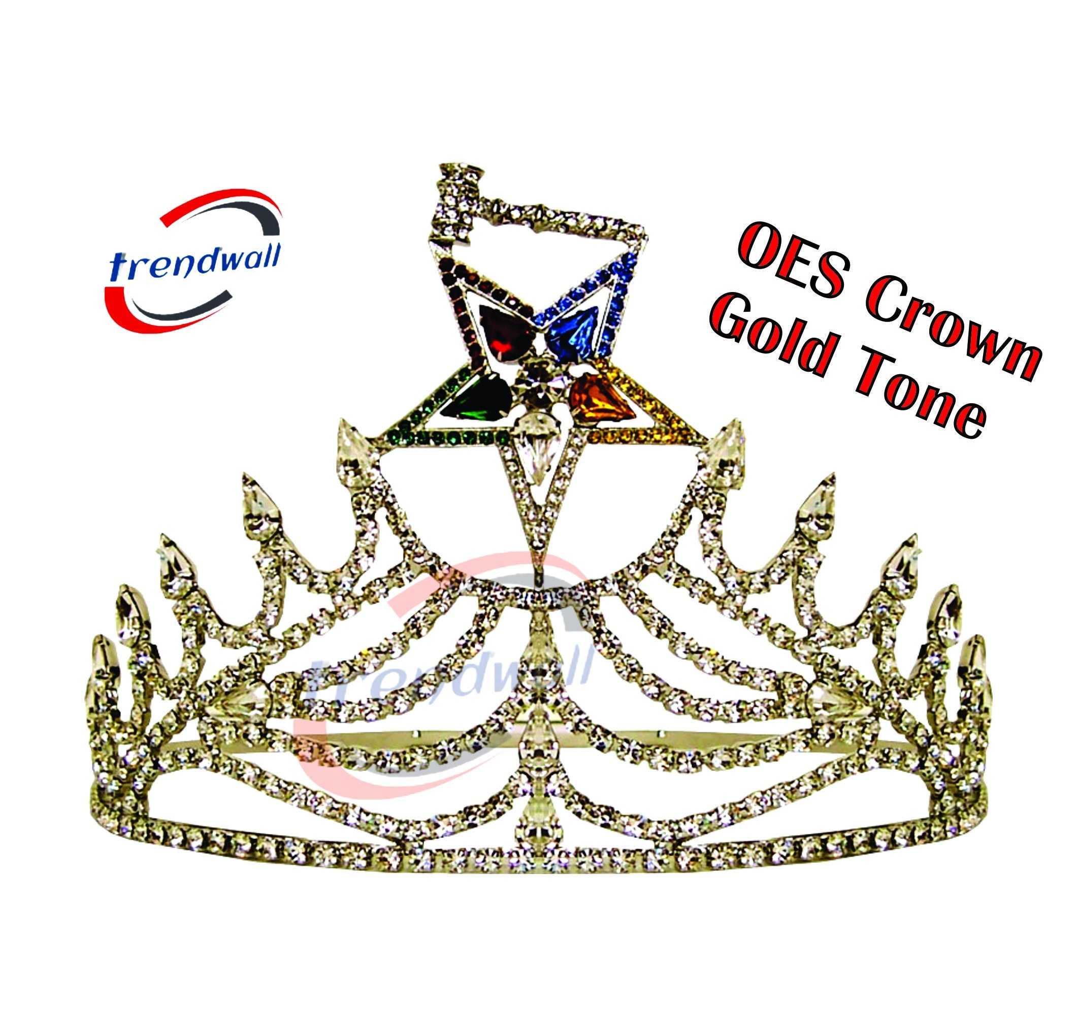Order of Eastern Star Crown Masonic Freemason OES Crown in - Etsy
