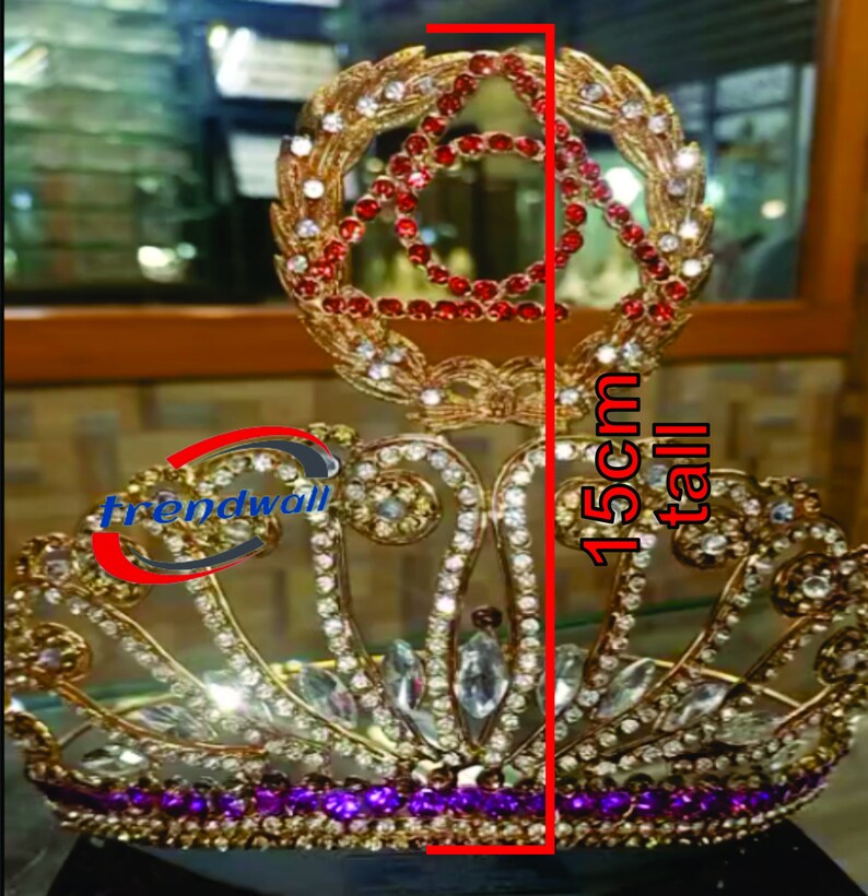 LOCOP Ladies of Circle of Perfection Crown Gold Tone Rare - Etsy