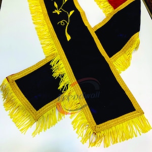 Masonic Freemason Past Matron Sash Custom Chapter Name , Masonic Order ...