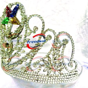 Masonic OES Grand Worthy Matron Crown Big Style in Silver Tone With ...