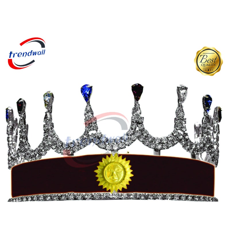 Refluent Sun Crown Masonic HOJ Refluent Sun Crown Red Ribbon - Etsy