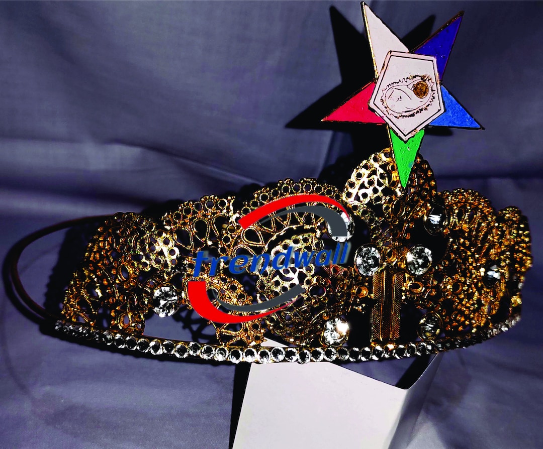 Masonic Freemason Crown Casandra Crown Beautiful Style, Past Matron OES ...