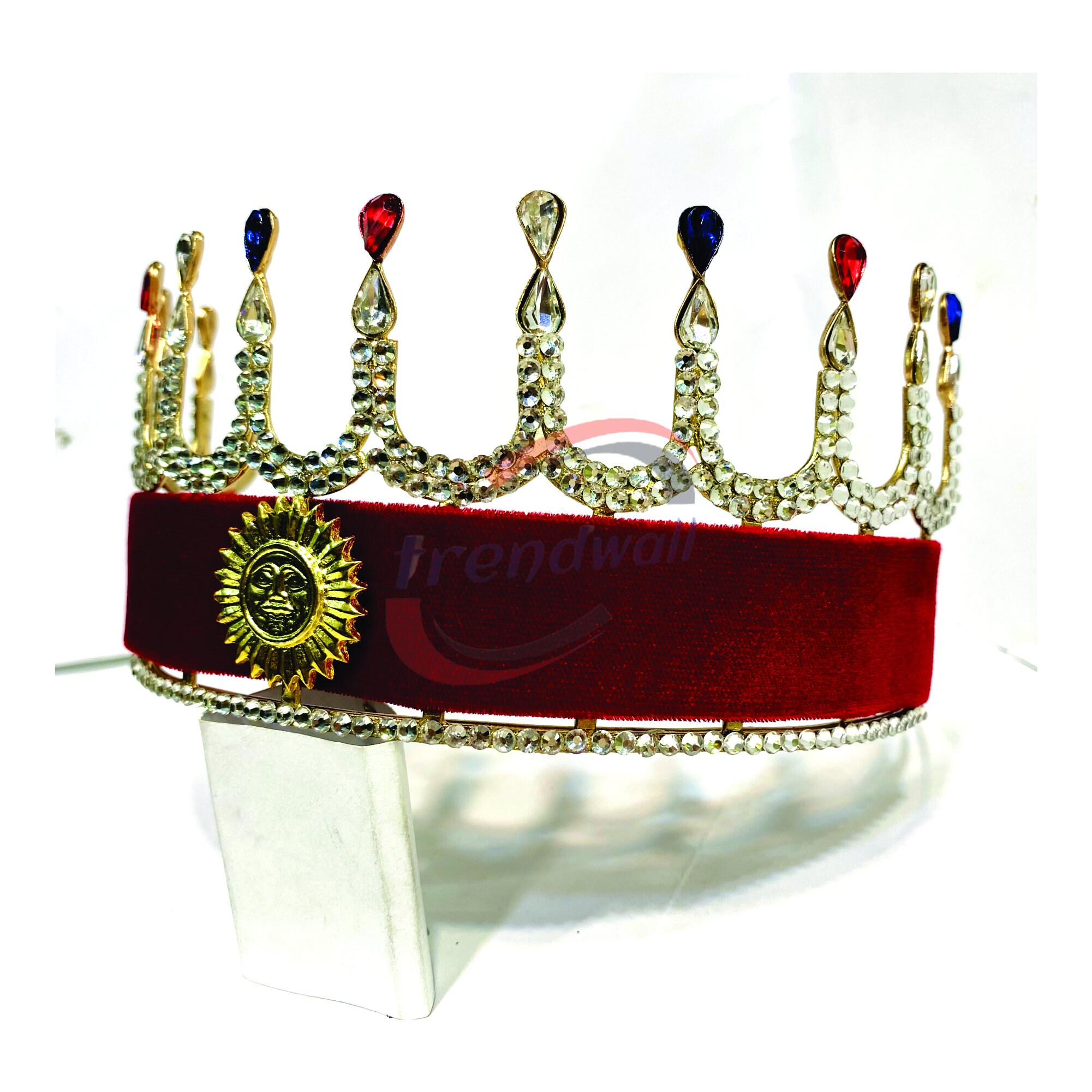Refluent Sun Crown Masonic HOJ Refluent Sun Crown Red Ribbon - Etsy