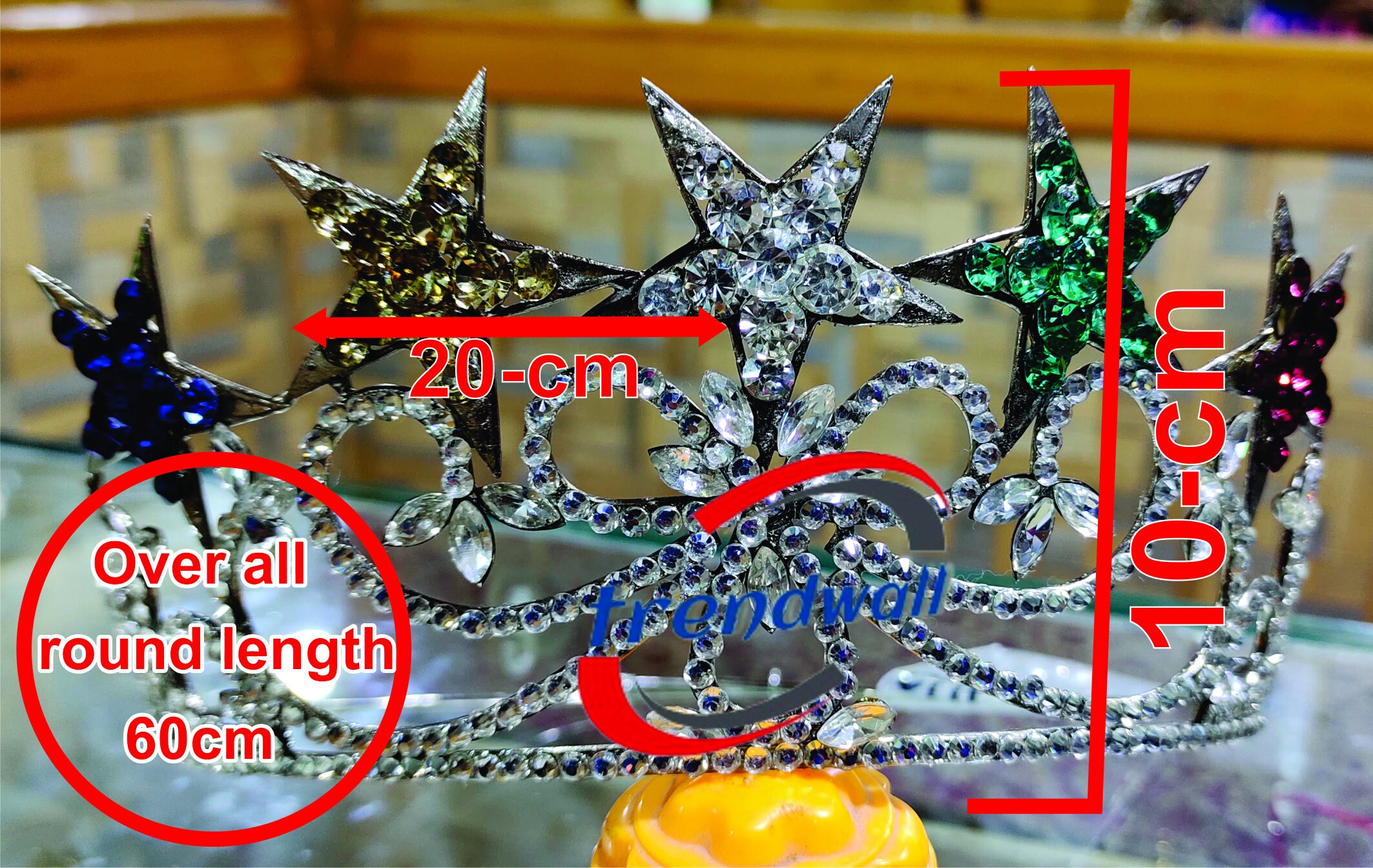 Masonic Freemason OES Grand Matron 5 Star Crown in Silver Tone - Etsy