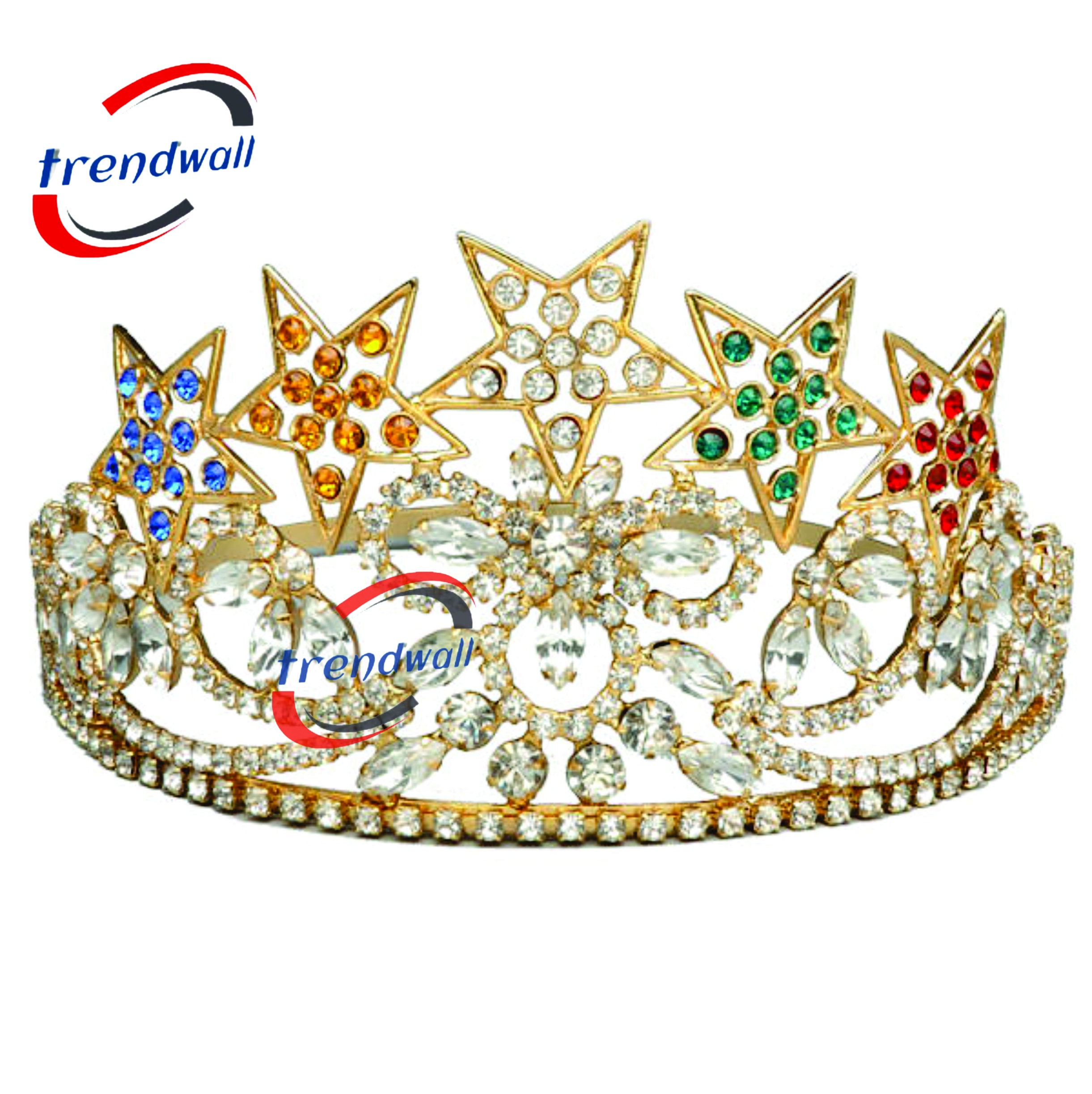Freemason 5 Star Grand Matron OES Crown Gold Tone With - Etsy