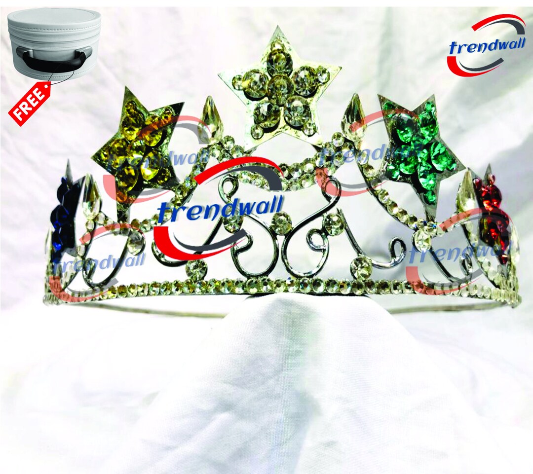 Masonic Freemason OES Grand Matron Crown Silver Tone Decorate With ...