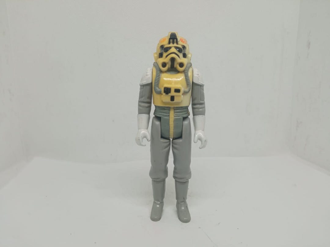Old Star Wars, Kenner AT-AT PILOT Figure, Lfl 1980, Yellow Chest and ...