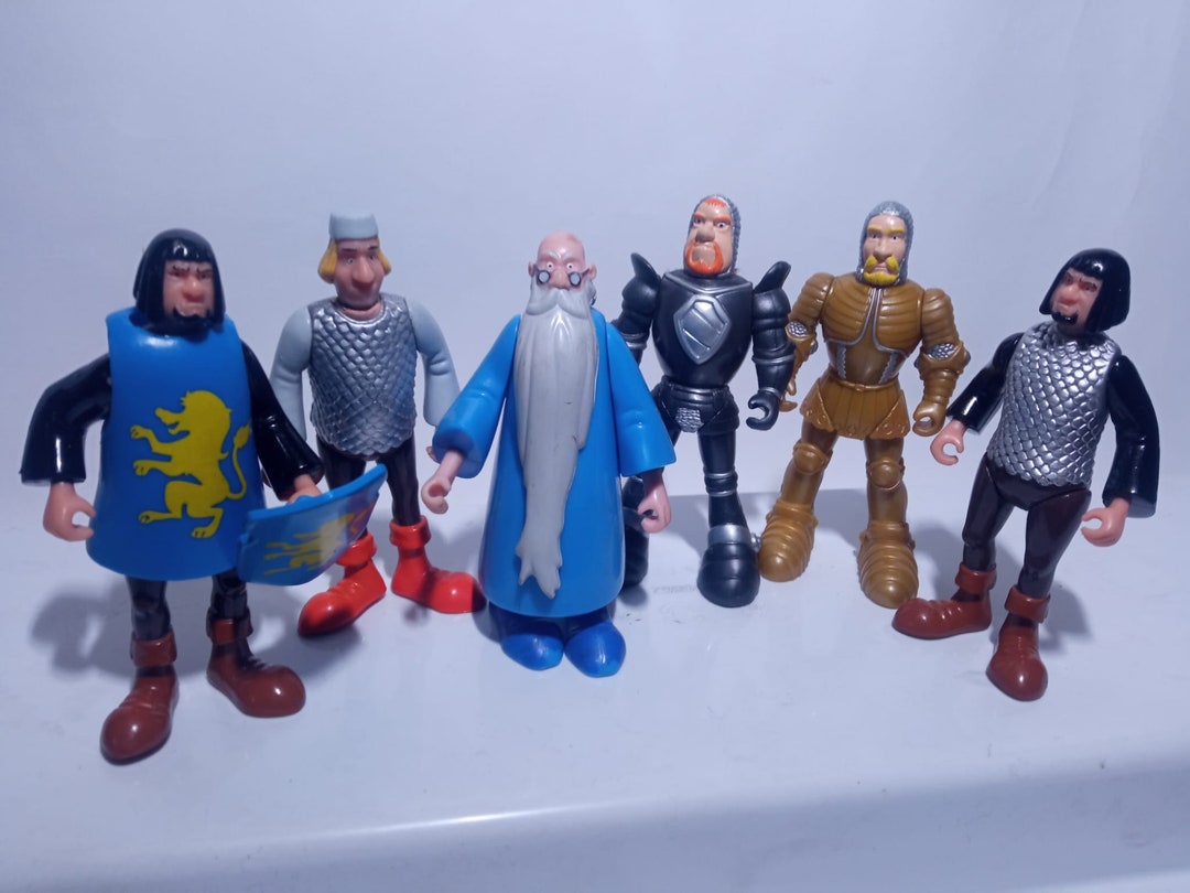 6 Nice MERLIN Collectible Figures From the 90s. - Etsy