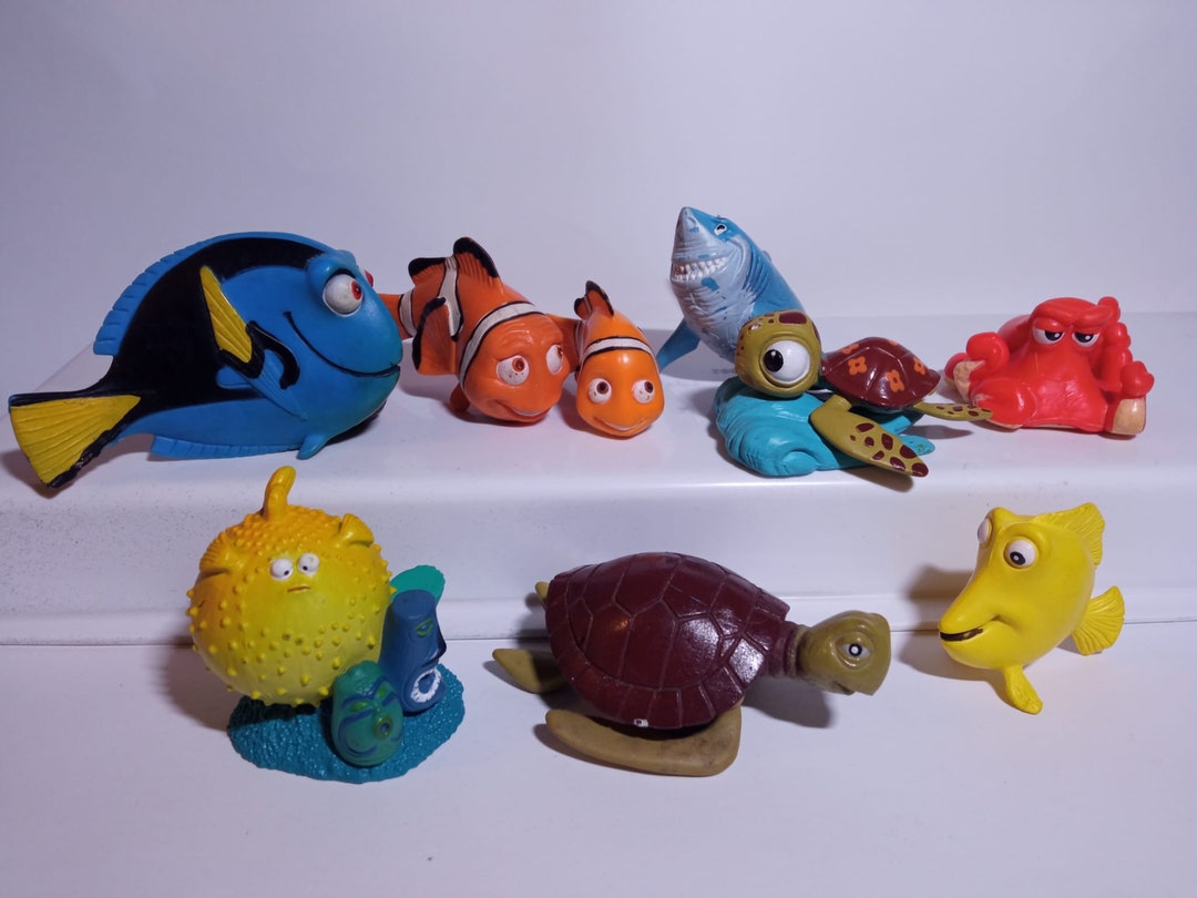 9 Nice FINDING NEMO Collectible Figures. - Etsy