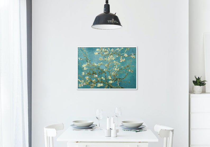 Almond Blossom (1890) Vincent Van Gogh Downloadable File Print at Home ...