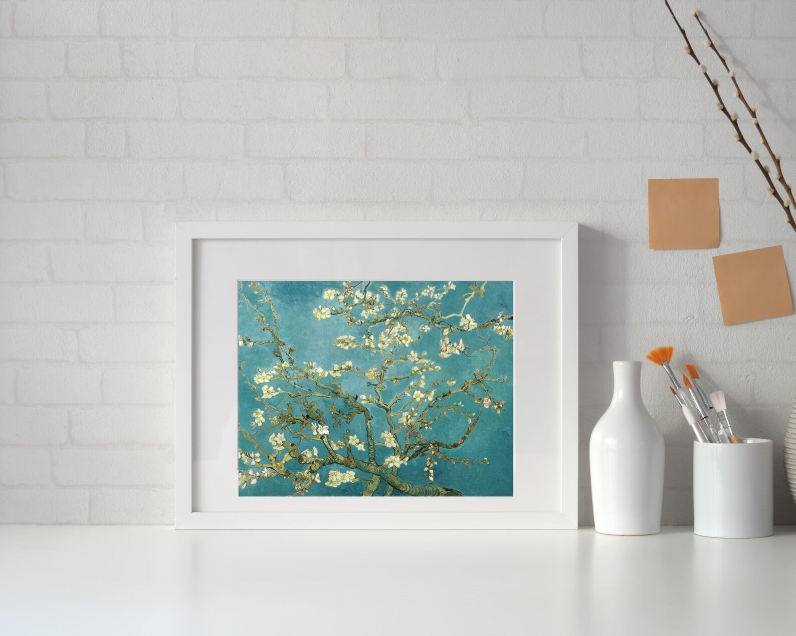 Almond Blossom (1890) Vincent Van Gogh Downloadable File Print at Home ...