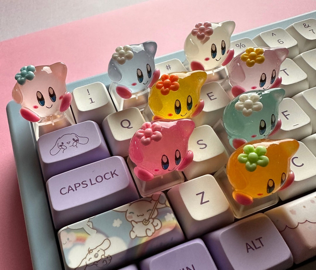 Kirby Keycaps | Many Variations - Etsy