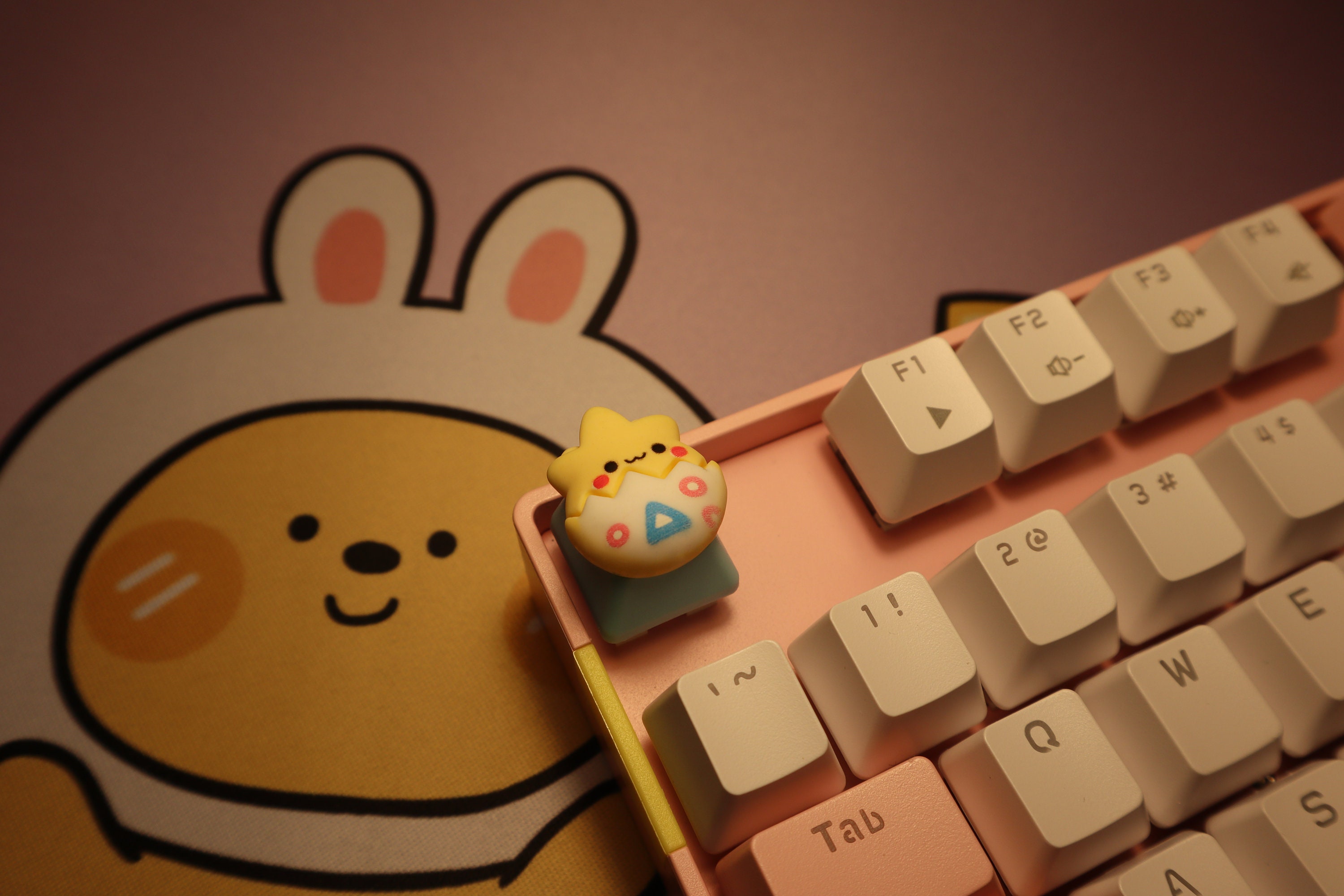 Kawaii Pokemon Keycaps Pikachu Eevee Togepi Jigglypuff - Etsy