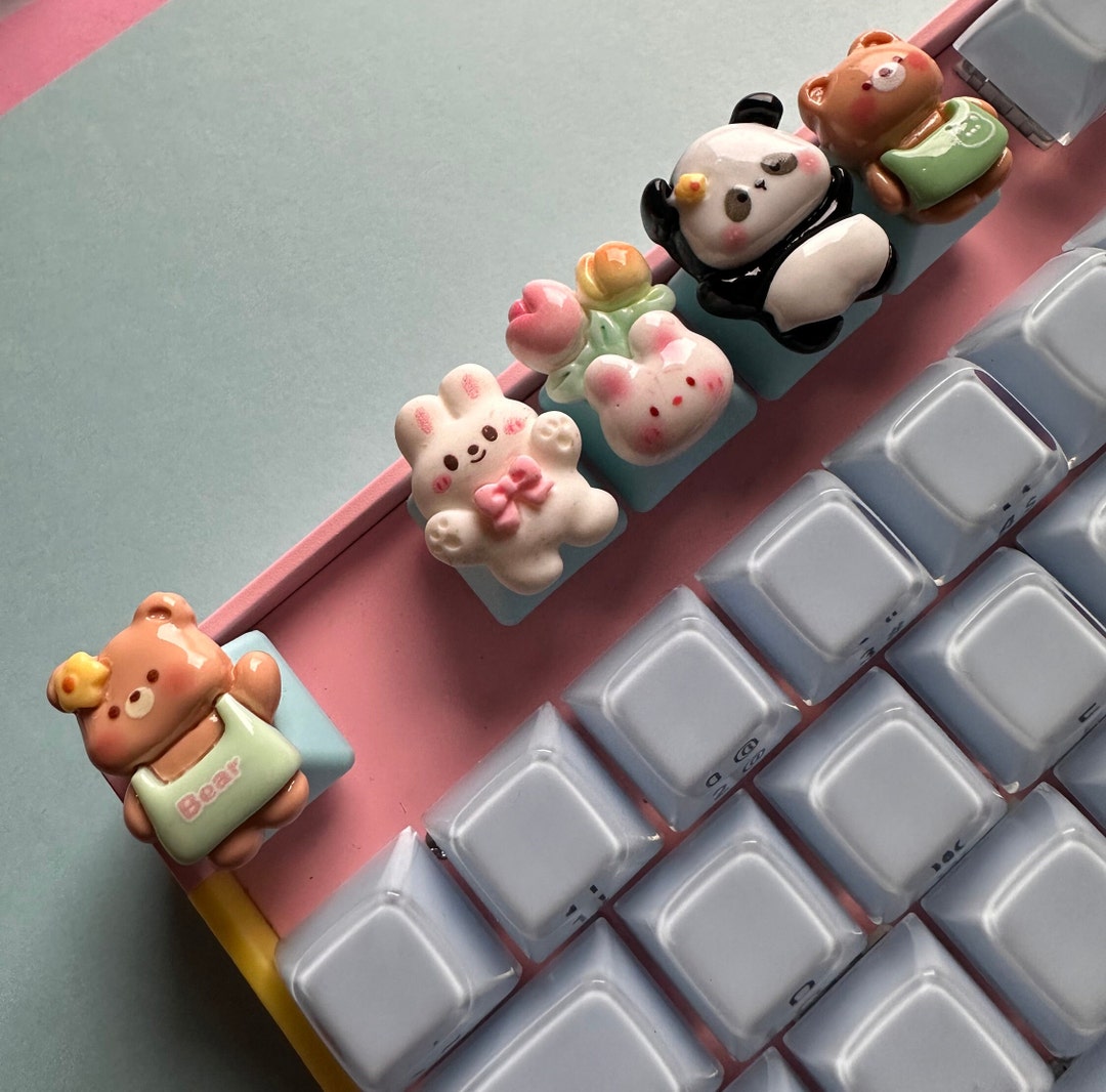 Blue Spring Keycaps - Etsy