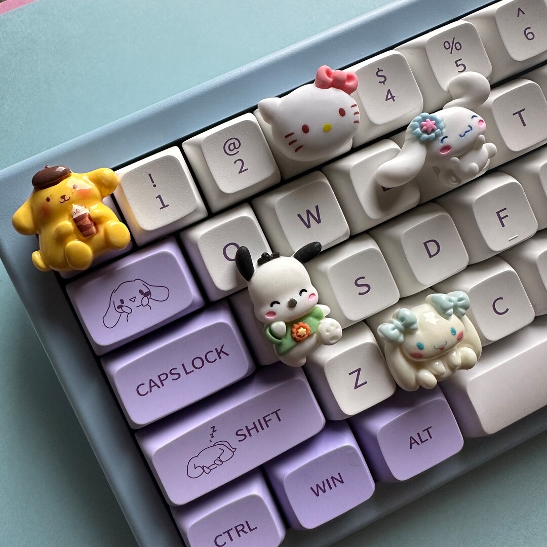 Kawaii Rio Keycaps | Kitty | Cinna | Pompom | Pochacco - Etsy