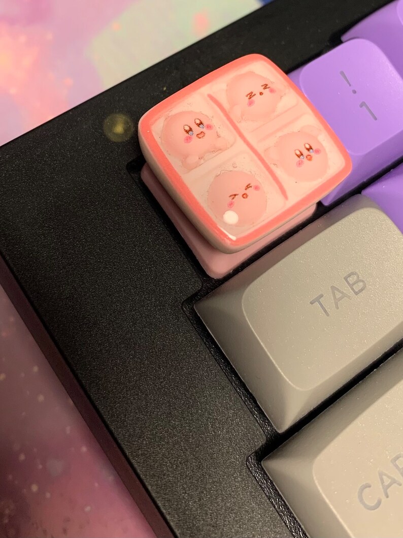 Cute Kirby Keycaps Many Variations - Etsy