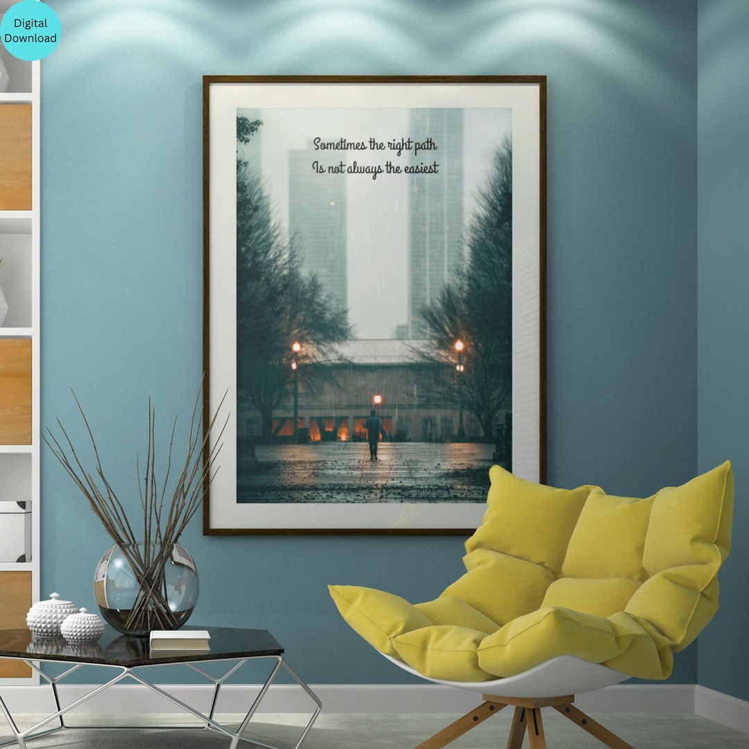 Modern Wall Art Print, Unique Home Decor Gift, Gender-neutral Wall ...