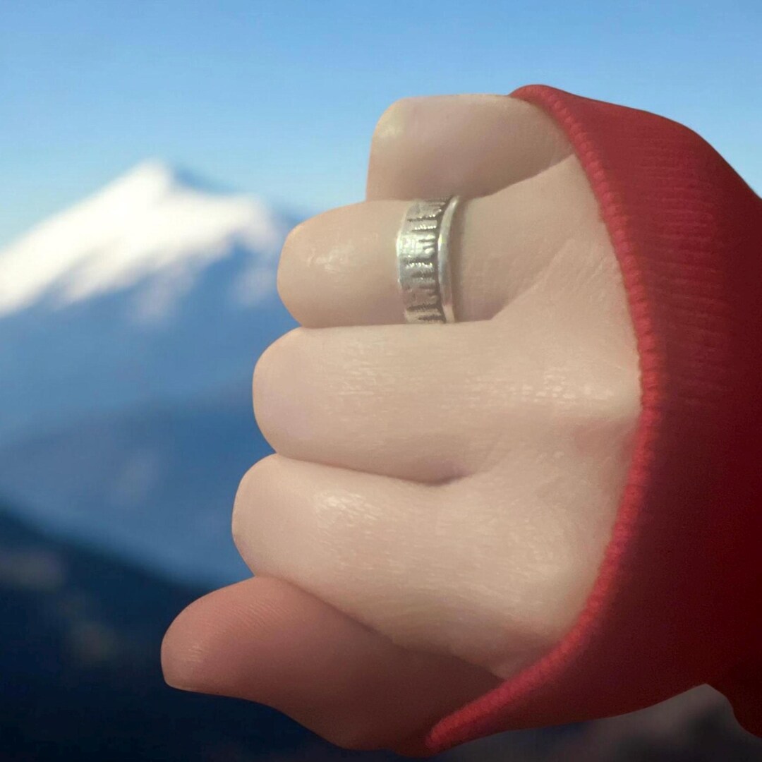 Outdoor Lovers Mountain Ring, “all the Paths on Life Make Sure a Few of ...