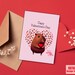 Capybara Valentine's Day Card - Instant DOWNLOABLE Pdf - Digital CARD ...