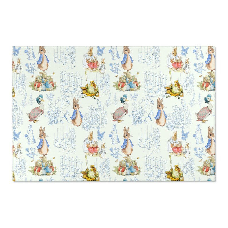 Peter Rabbit Nursery Floor Rug - Etsy