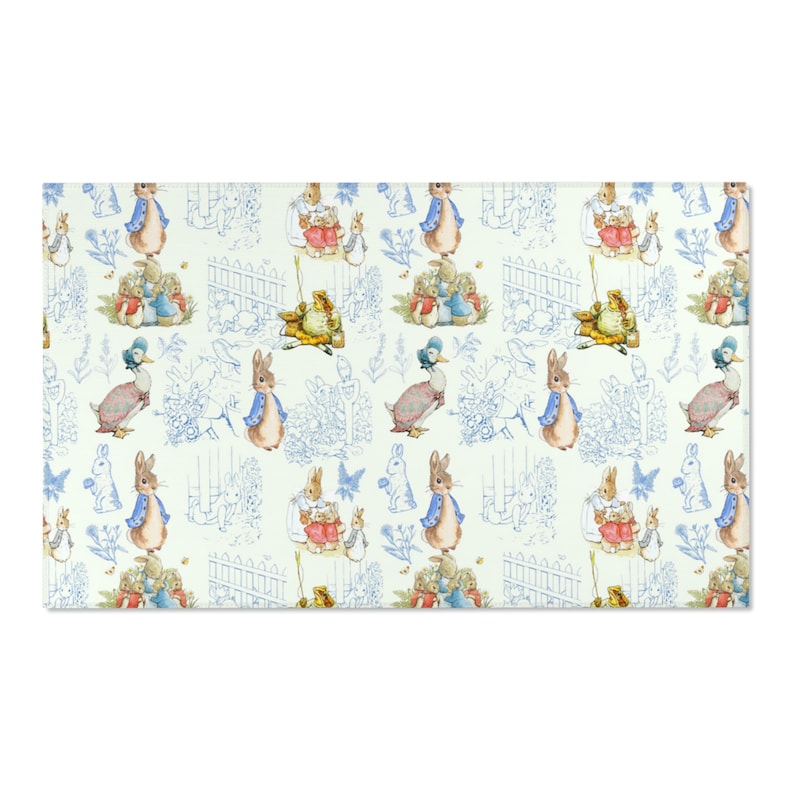 Peter Rabbit Nursery Floor Rug - Etsy