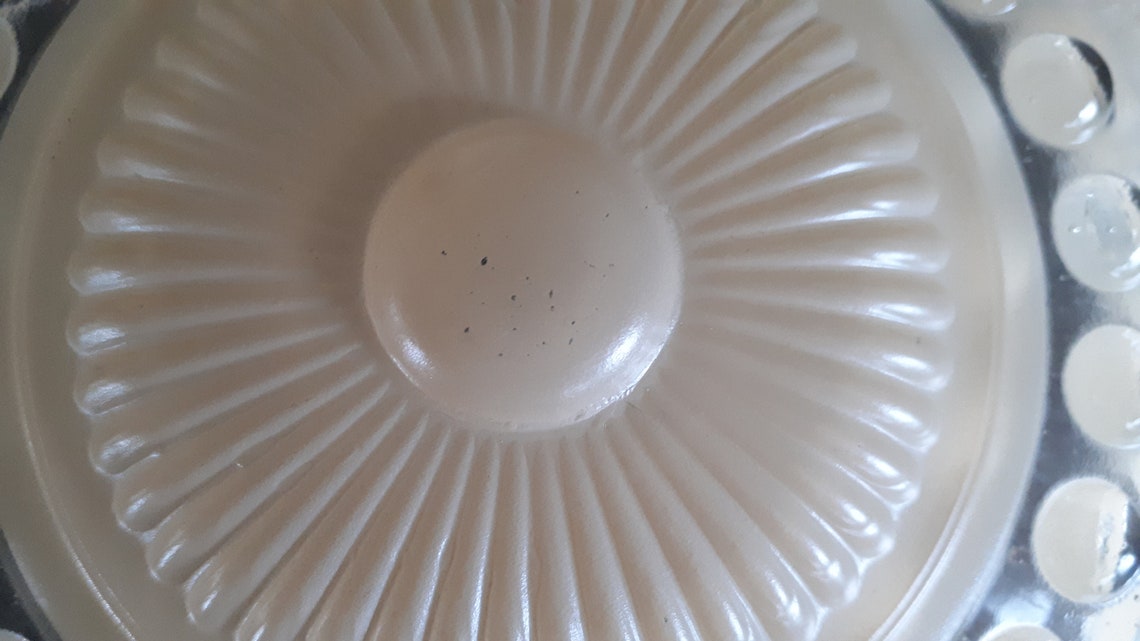 Champagne Art Deco Glass Light Shade or Cover With Floral Motif - Etsy ...