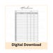 Attendance Tracker, Education Template, Classroom Tool, School ...