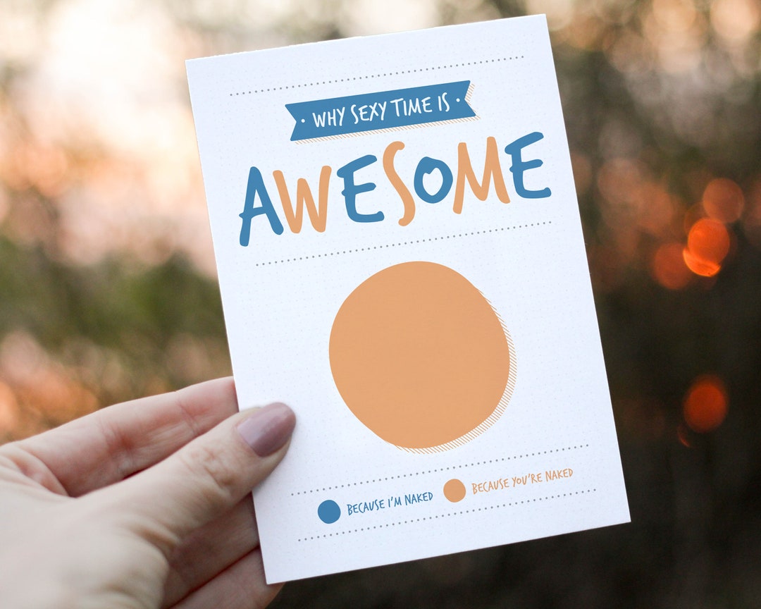 Sexy Time, Anniversary Card, Birthday Card for Girlfriend, Wife ...