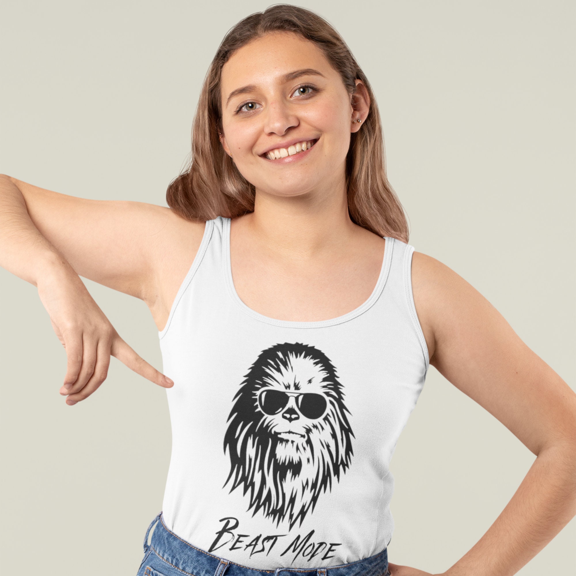 Galaxy's Edge Chewbacca Star Wars Tank Top - Etsy