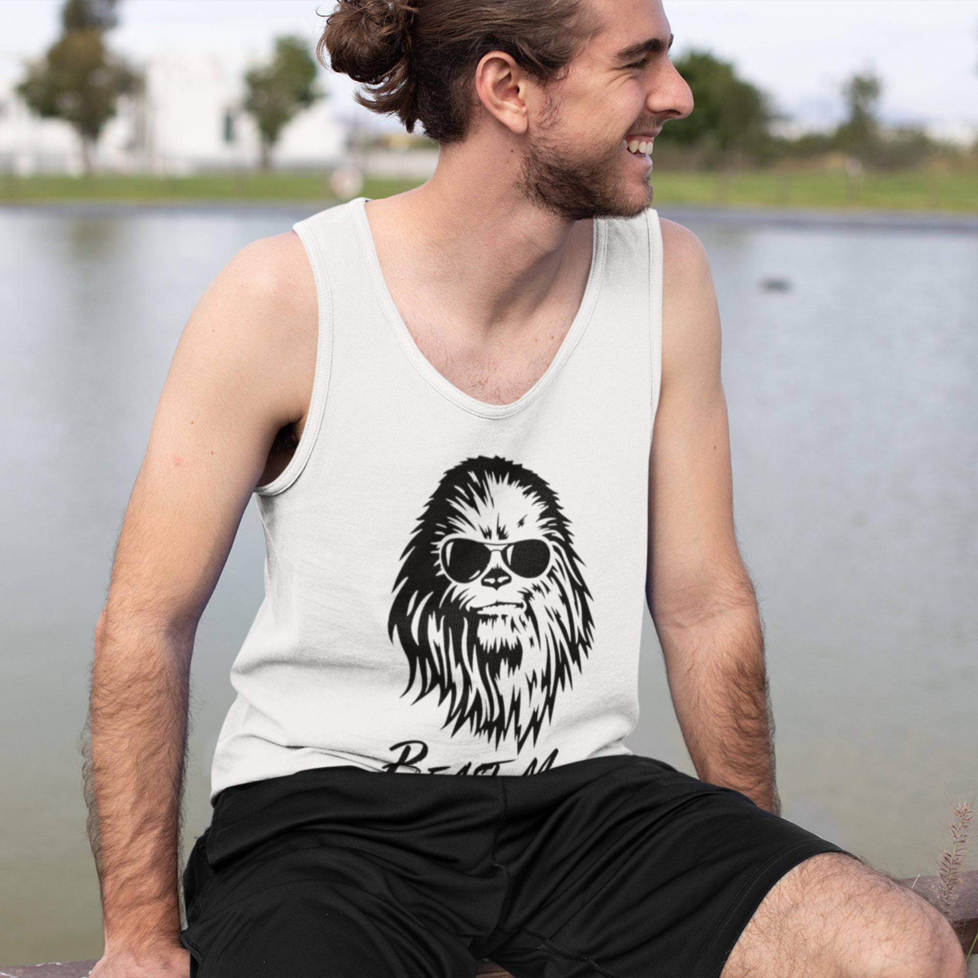 Galaxy's Edge Chewbacca Star Wars Tank Top - Etsy
