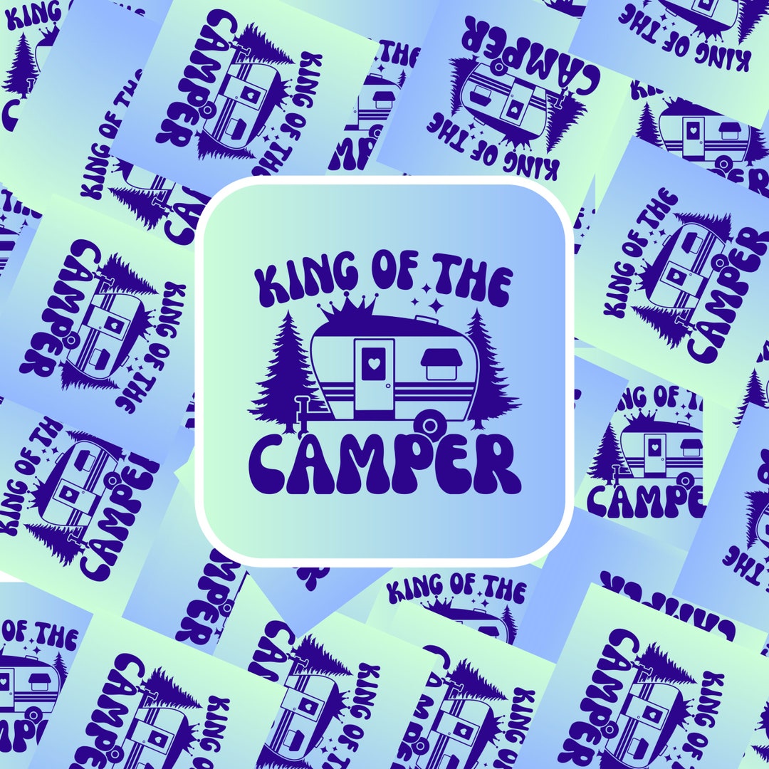 Camping Vinyl Sticker for Camper Sticker Camp Lover Gift Camper Gift ...