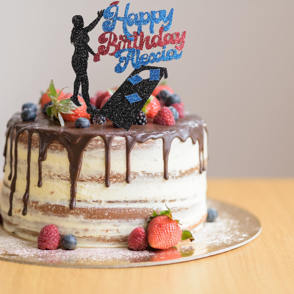 Custom Cornhole Cake Topper Cornhole Birthday Cake Topper Sports Cake ...