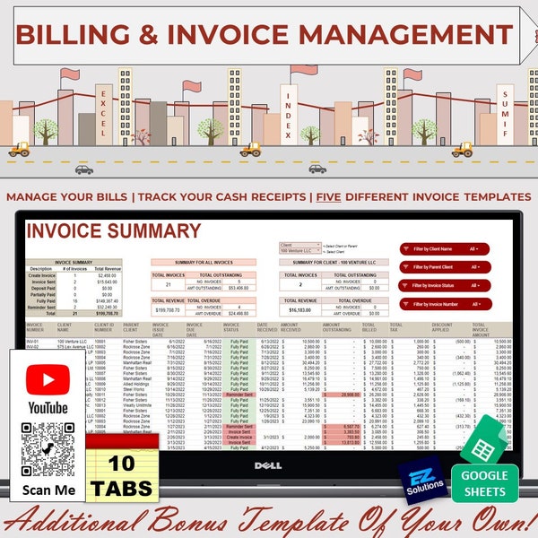 Project Invoice Tracker - Etsy