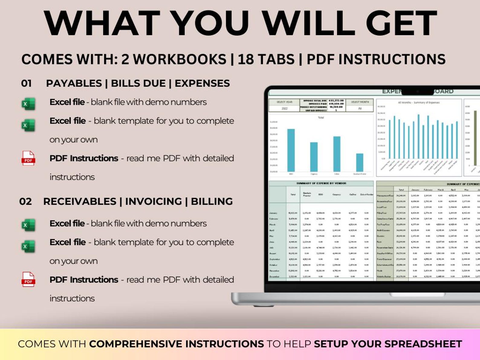 Cash Receipts and Disbursements Excel Template Excel Payments Tracker ...