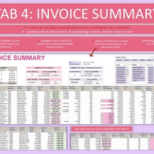 Receivable Aging Report Excel Invoice Bill Manager Cash Receipt Tracker ...