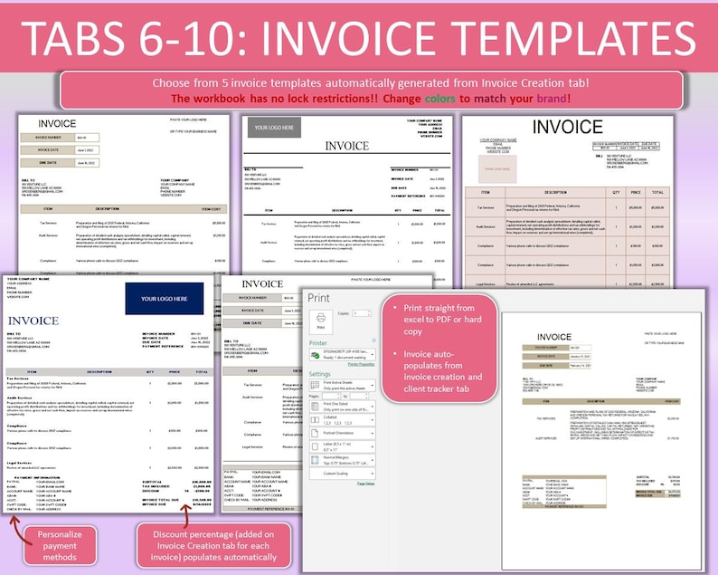 Receivable Aging Report Excel Invoice Bill Manager Cash Receipt Tracker ...