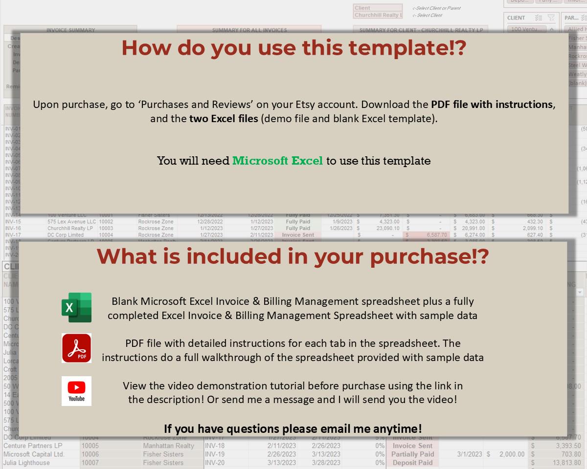 Invoice Generator Bill Payment Manager With Automated Invoice Template ...