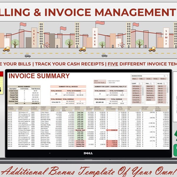Client Invoice Template - Etsy