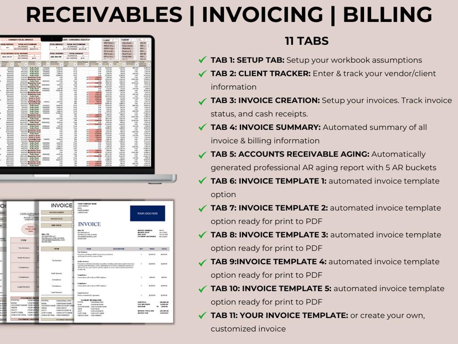 Cash Receipts and Disbursements Excel Template Excel Payments Tracker ...