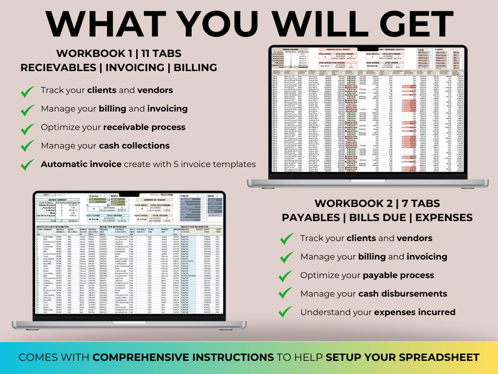 Cash Receipts and Disbursements Excel Template Excel Payments Tracker ...