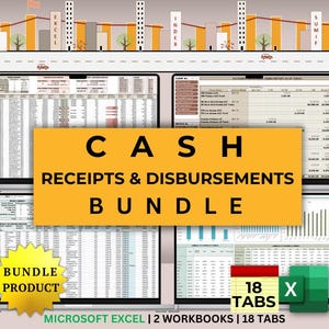 Cash Receipts and Disbursements Excel Template Excel Payments Tracker ...